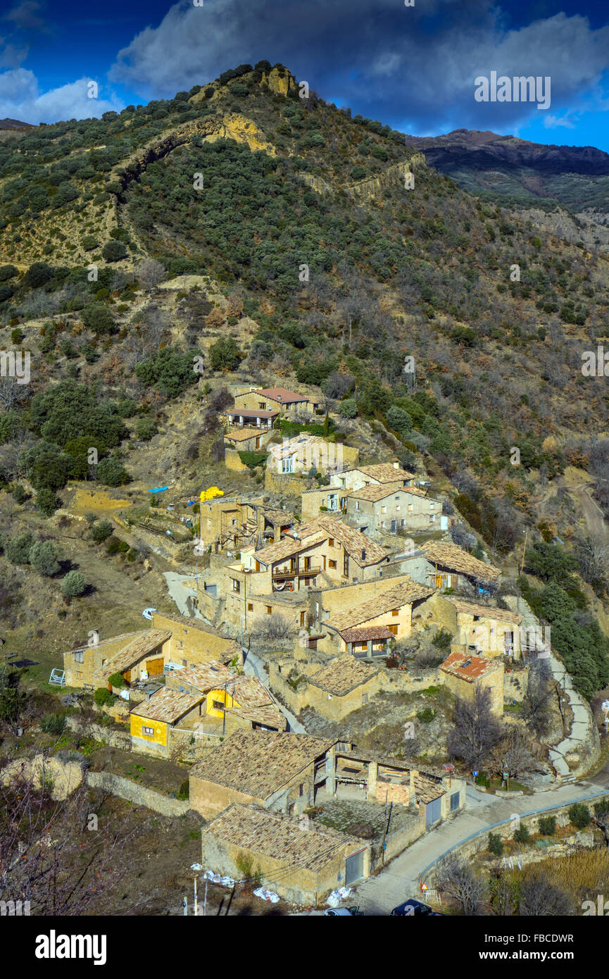 Village of Santa Engracia, above Tremp, Catalunya Stock Photo - Alamy