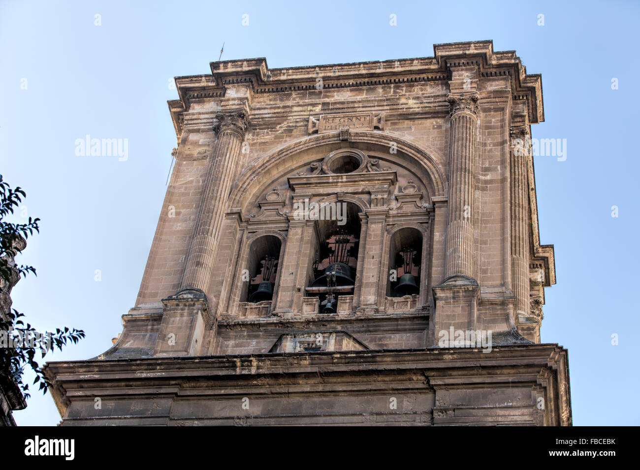Bell tower cathedral granada hi-res stock photography and images - Alamy