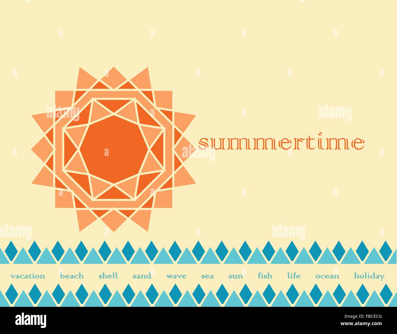 summer abstract background Stock Vector Image & Art - Alamy