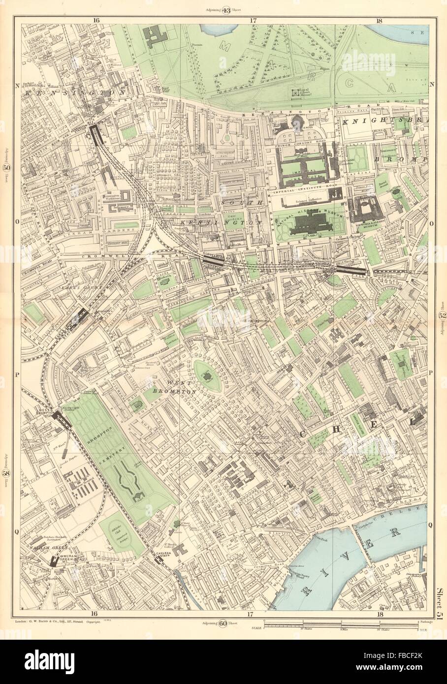 SOUTH KENSINGTON West Brompton Chelsea Earls Court Fulham Broadway ...