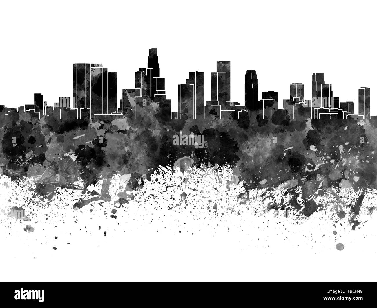 Los Angeles Black And White