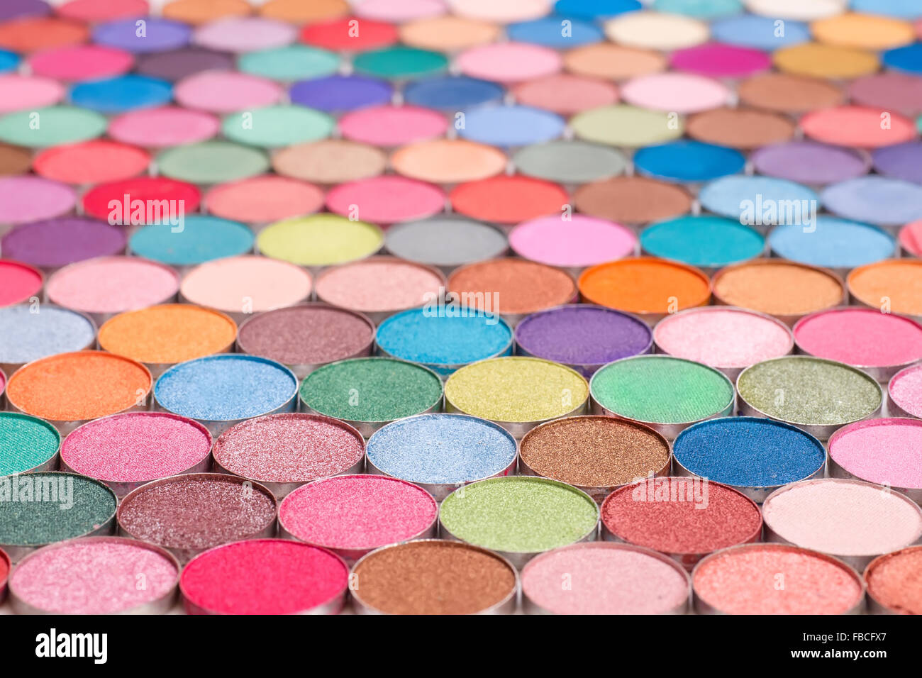Background with large group of colored eyeshadow Stock Photo - Alamy