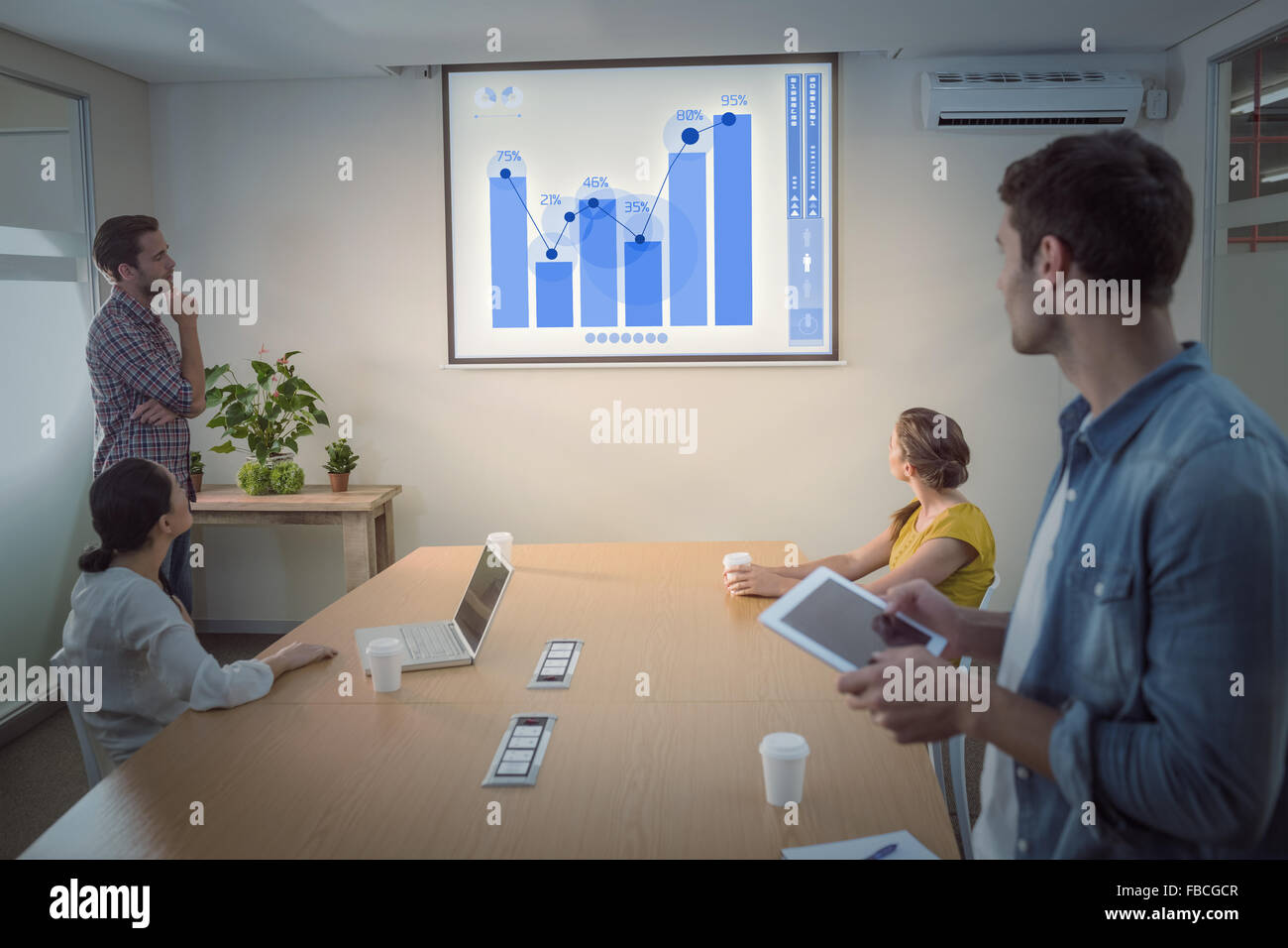 Graphical presentation speech hi-res stock photography and images - Alamy