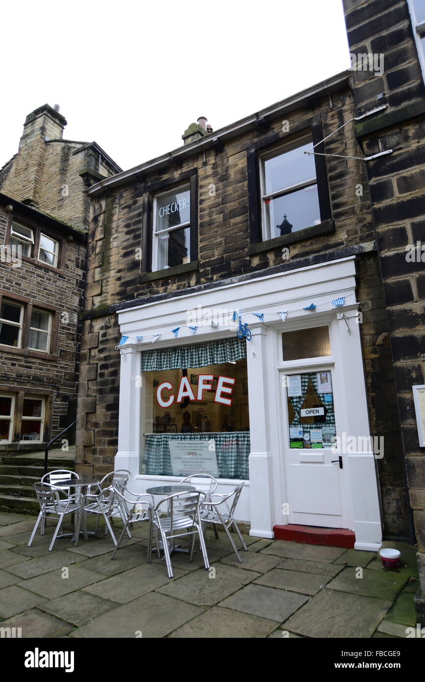 Sid's Cafe, Holmfirth, West Yorkshire, UK Stock Photo - Alamy