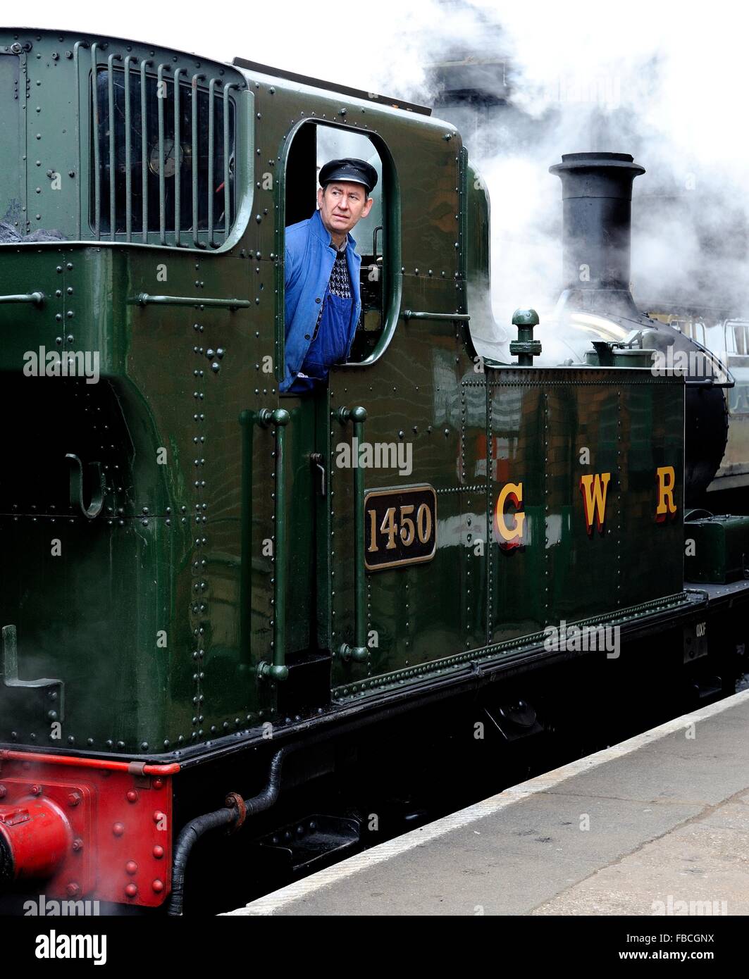 Steam train driver uk hi-res stock photography and images - Alamy