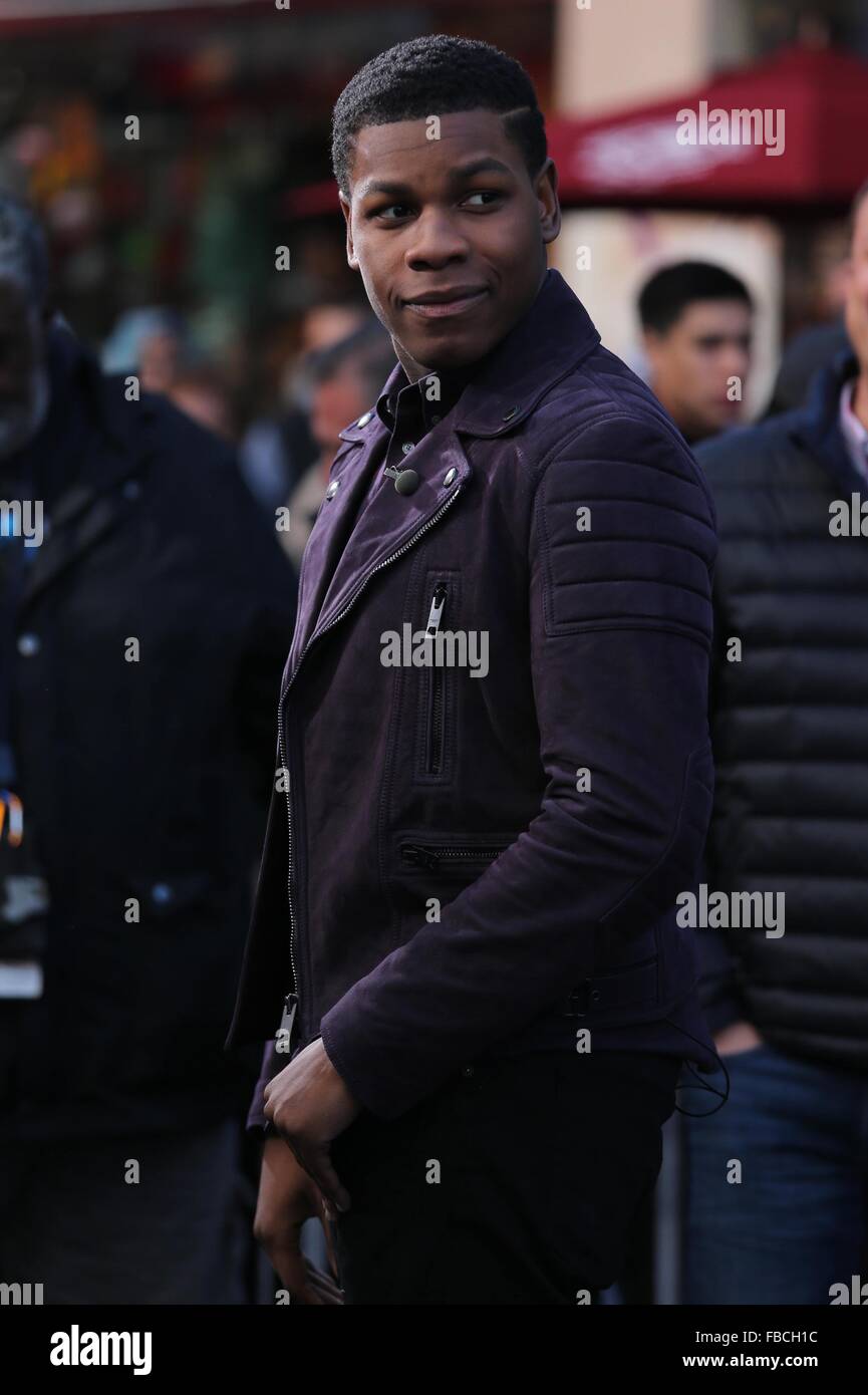 'Star Wars: The Force Awakens' actor John Boyega appears on 'Extra ...