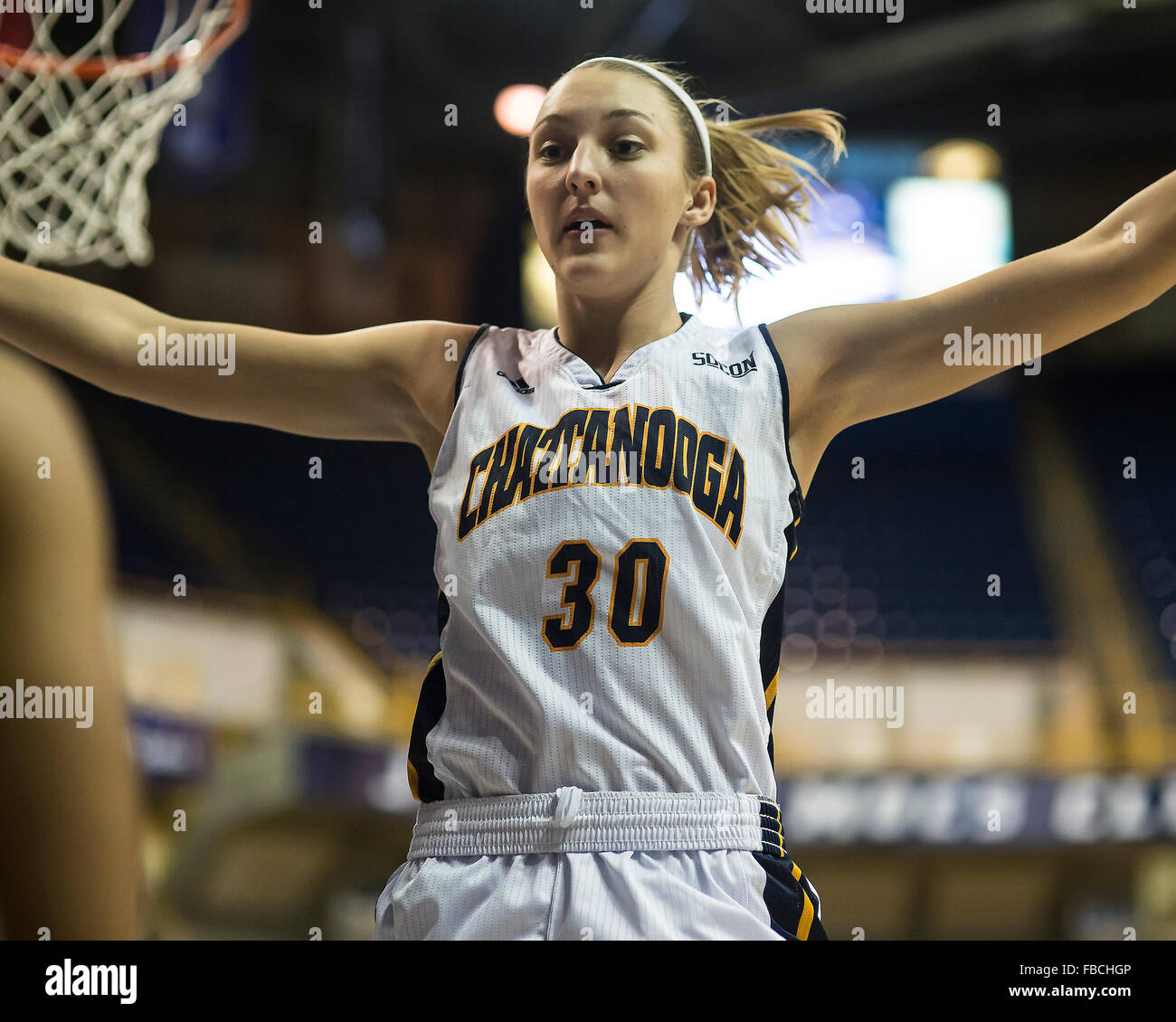 Chattanooga, Tennessee, USA. 13th Jan, 2016. Chattanooga Lady Mocs ...