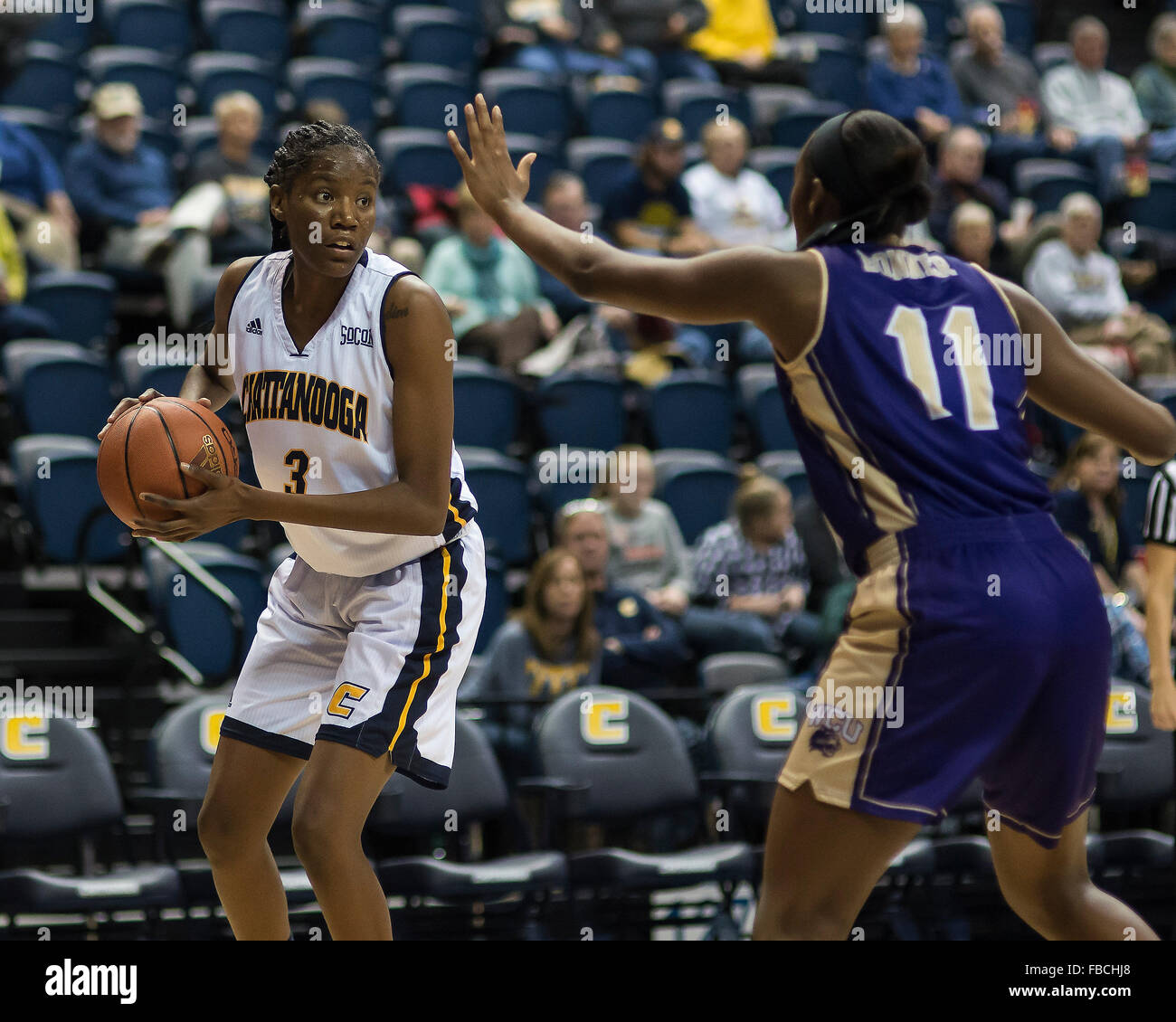 Chattanooga, Tennessee, USA. 13th Jan, 2016. Chattanooga Lady Mocs ...