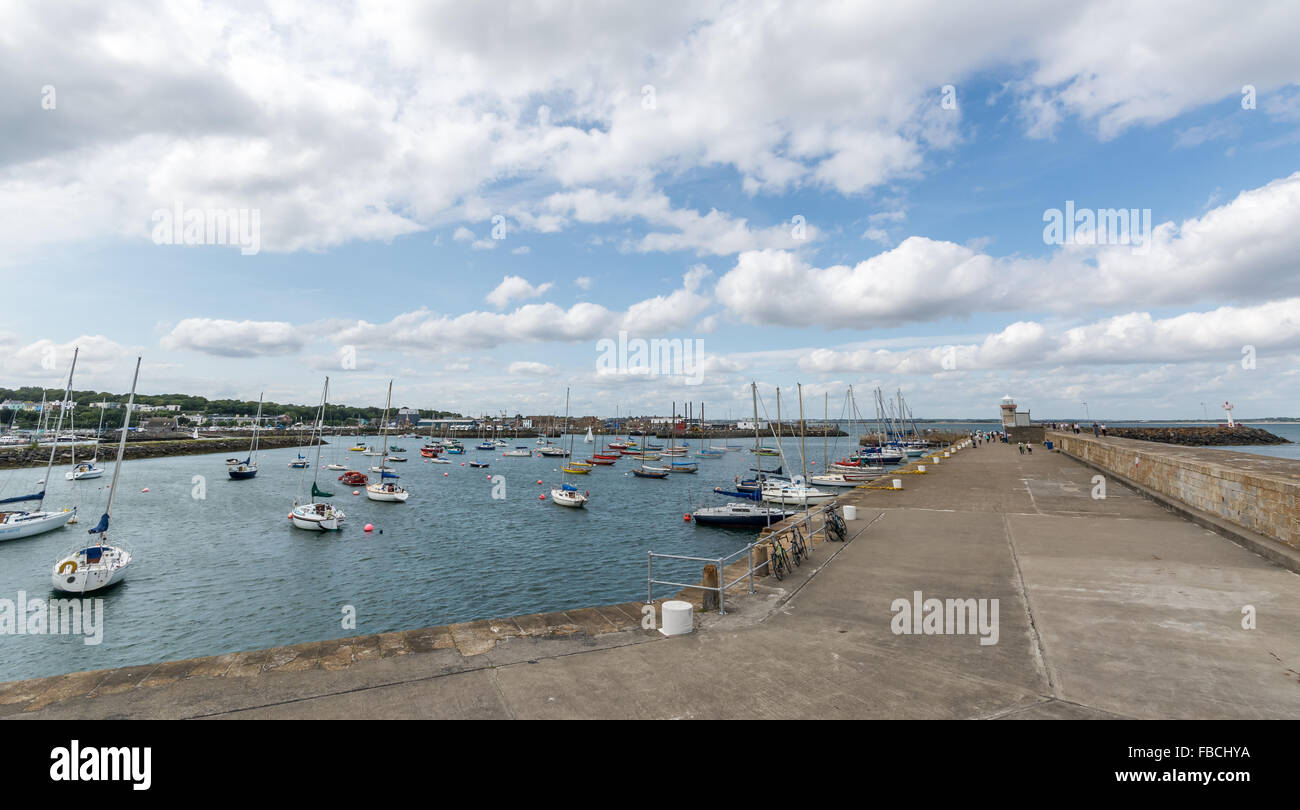 Howth fishing port outside Dublin Stock Photo - Alamy