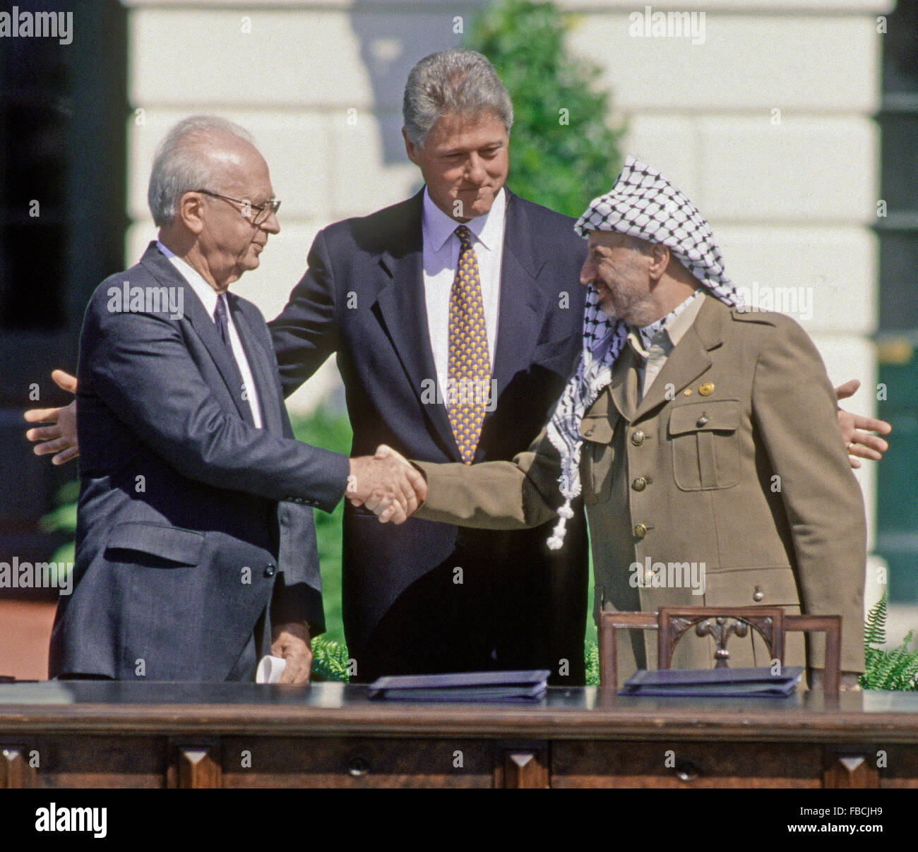 Clinton arafat rabin hi-res stock photography and images - Alamy