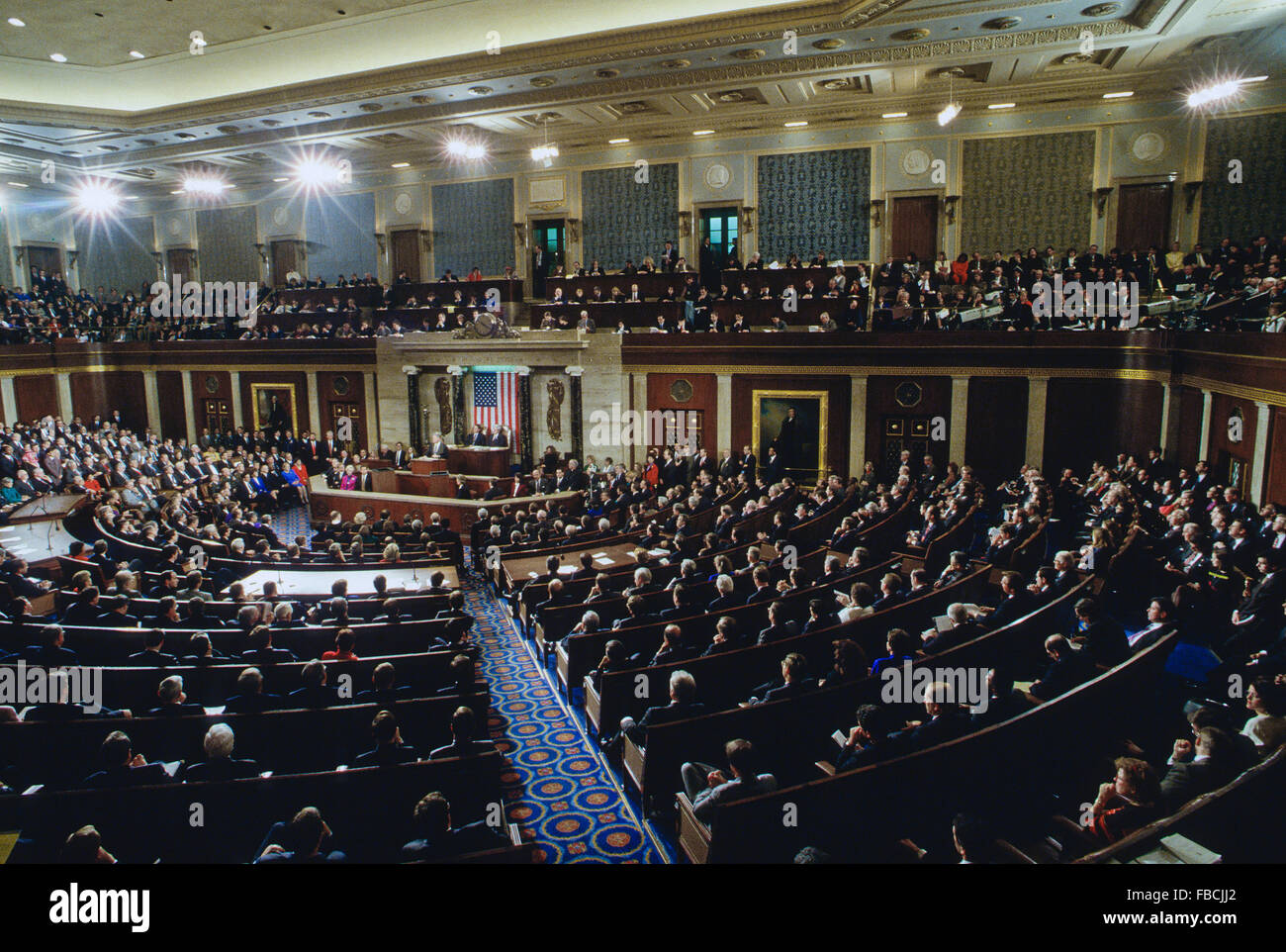 Washington, DC., USA, 24th January, 1995 President William Jefferson ...