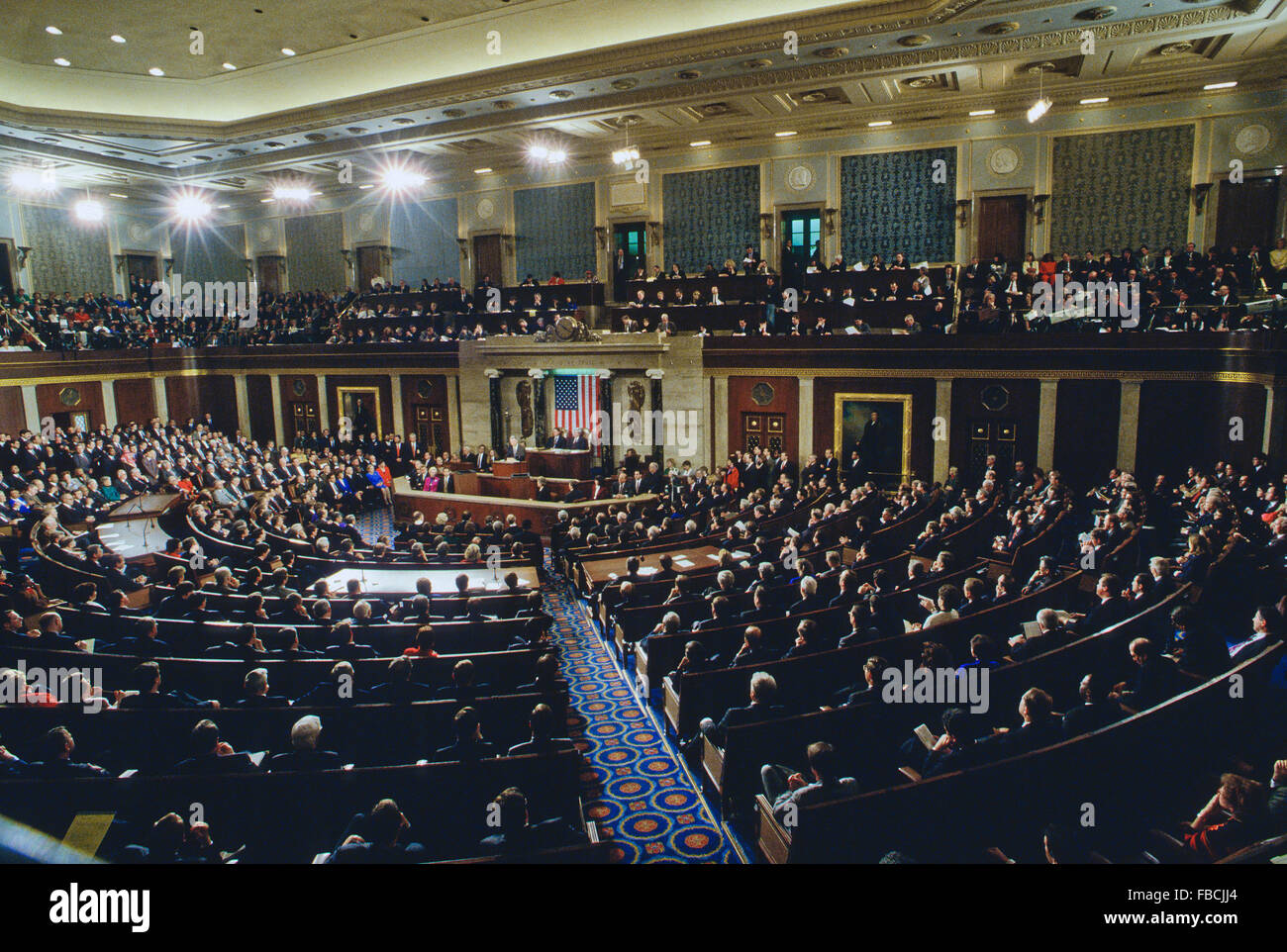 Washington, DC., USA, 24th January, 1995 President William Jefferson ...