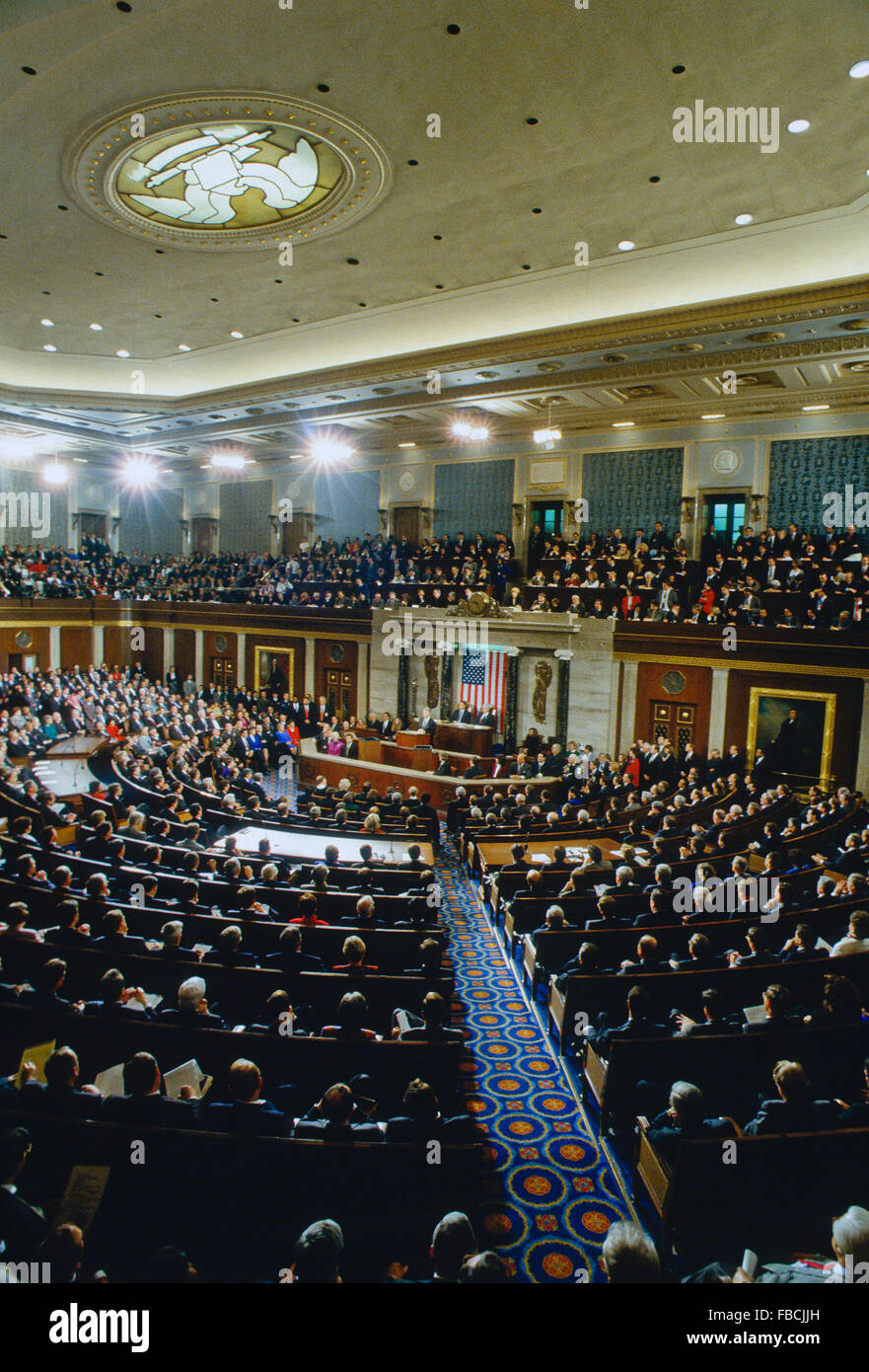 Washington, DC., USA, 24th January, 1995 President William Jefferson ...