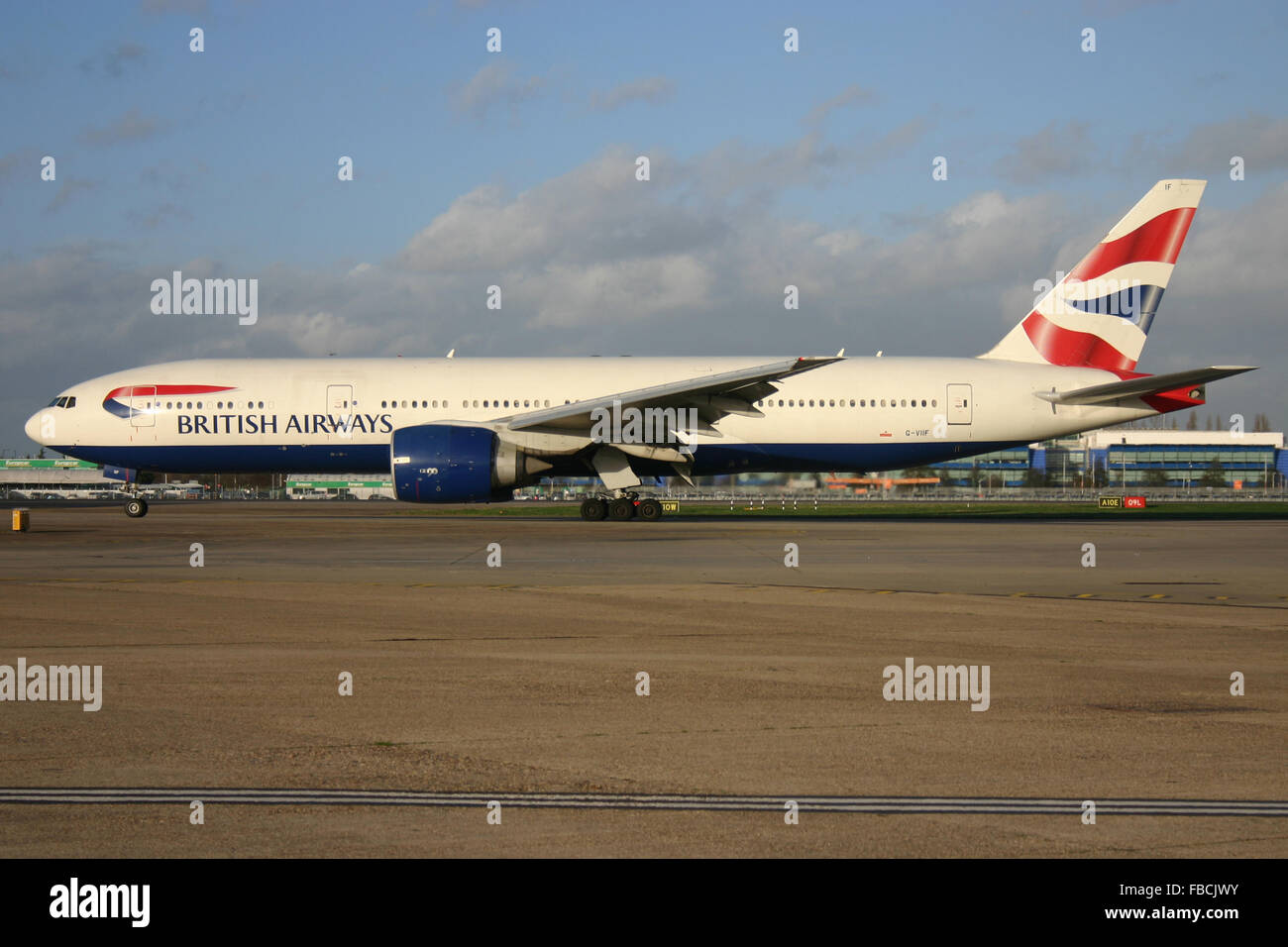 BA BRITISH AIRWAYS 777 Stock Photo - Alamy