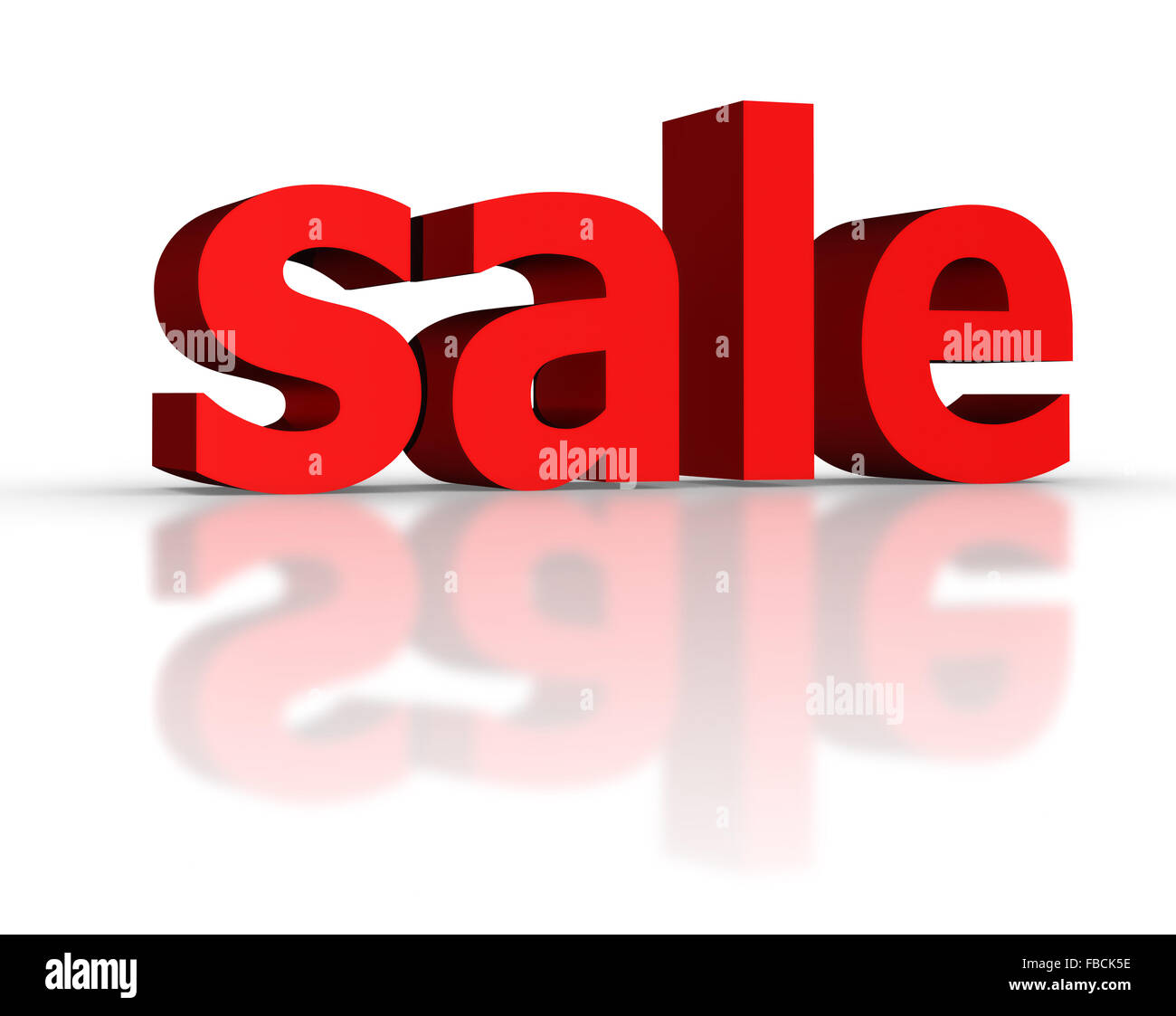 3d render of the word "SALE Stock Photo - Alamy