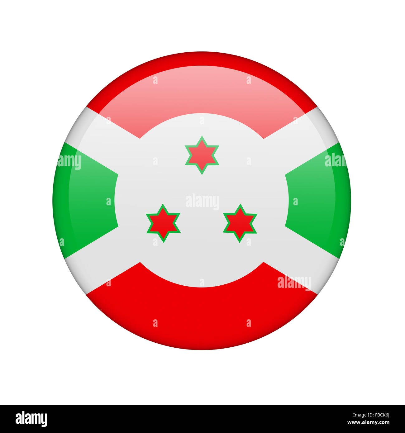Burundi round circle flag hi-res stock photography and images - Alamy