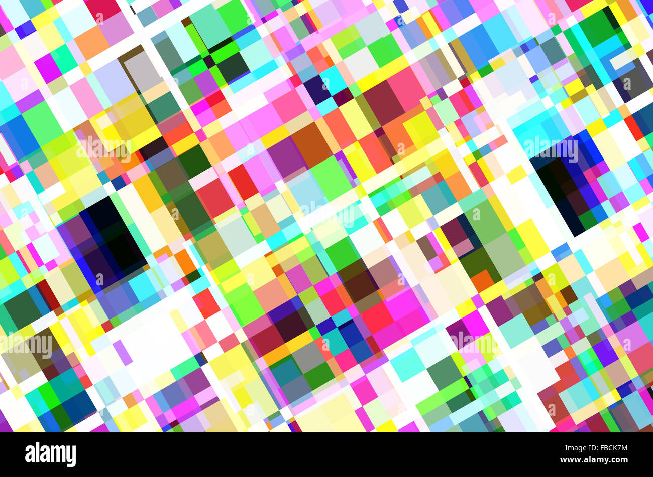 abstract multicolor texture background with square pattern Stock Photo ...