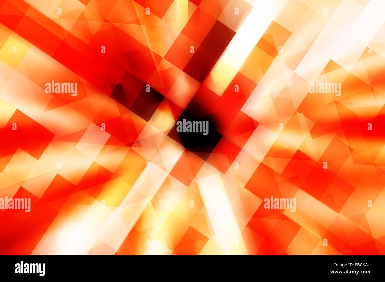 abstract orange background with square pattern Stock Photo - Alamy