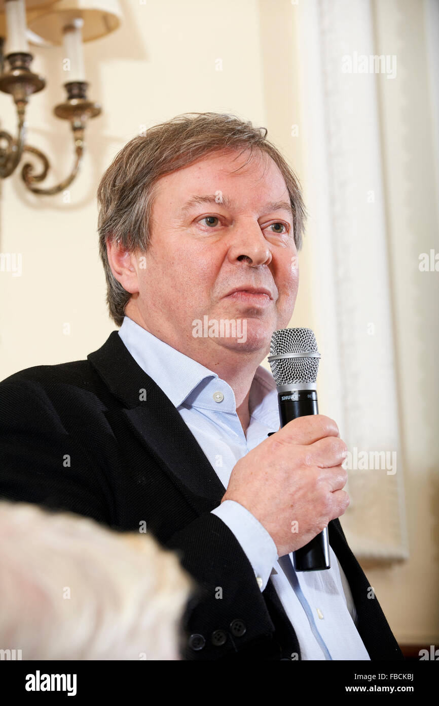 Adam Sisman at the Oldie Literary Lunch 12/01/16 Stock Photo - Alamy