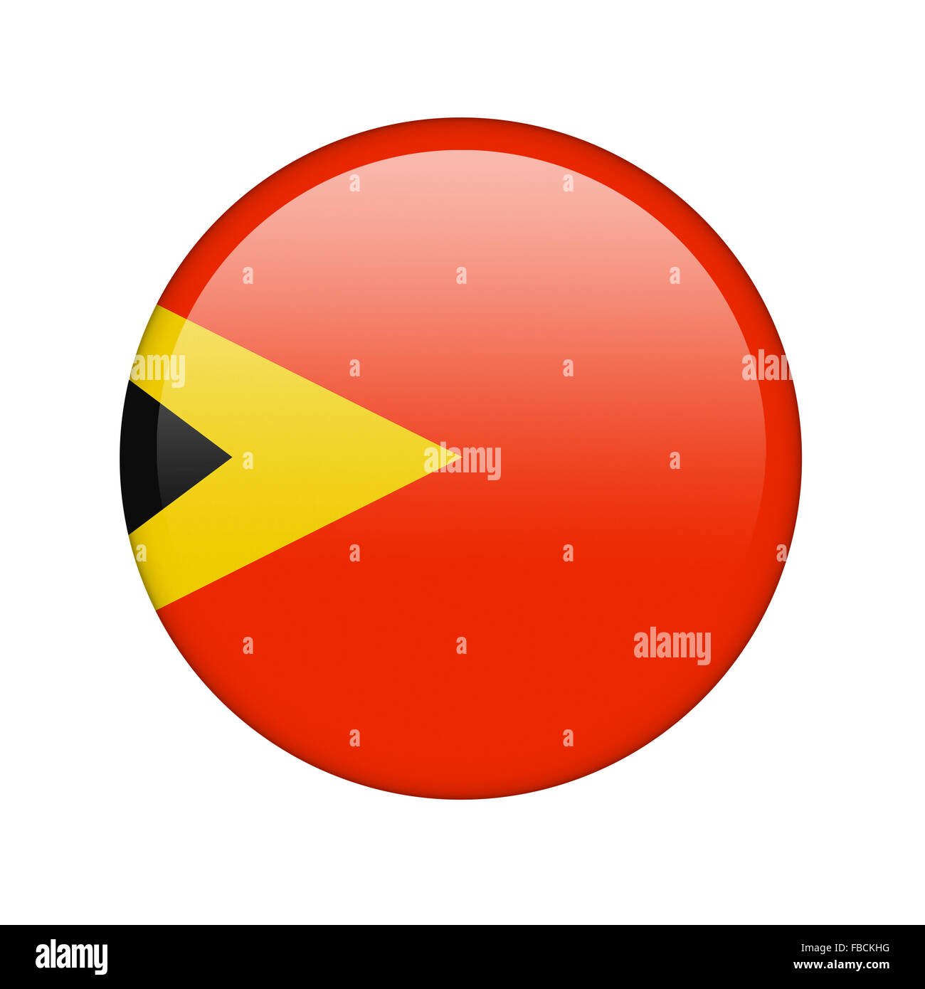 East timor flag button hi-res stock photography and images - Alamy