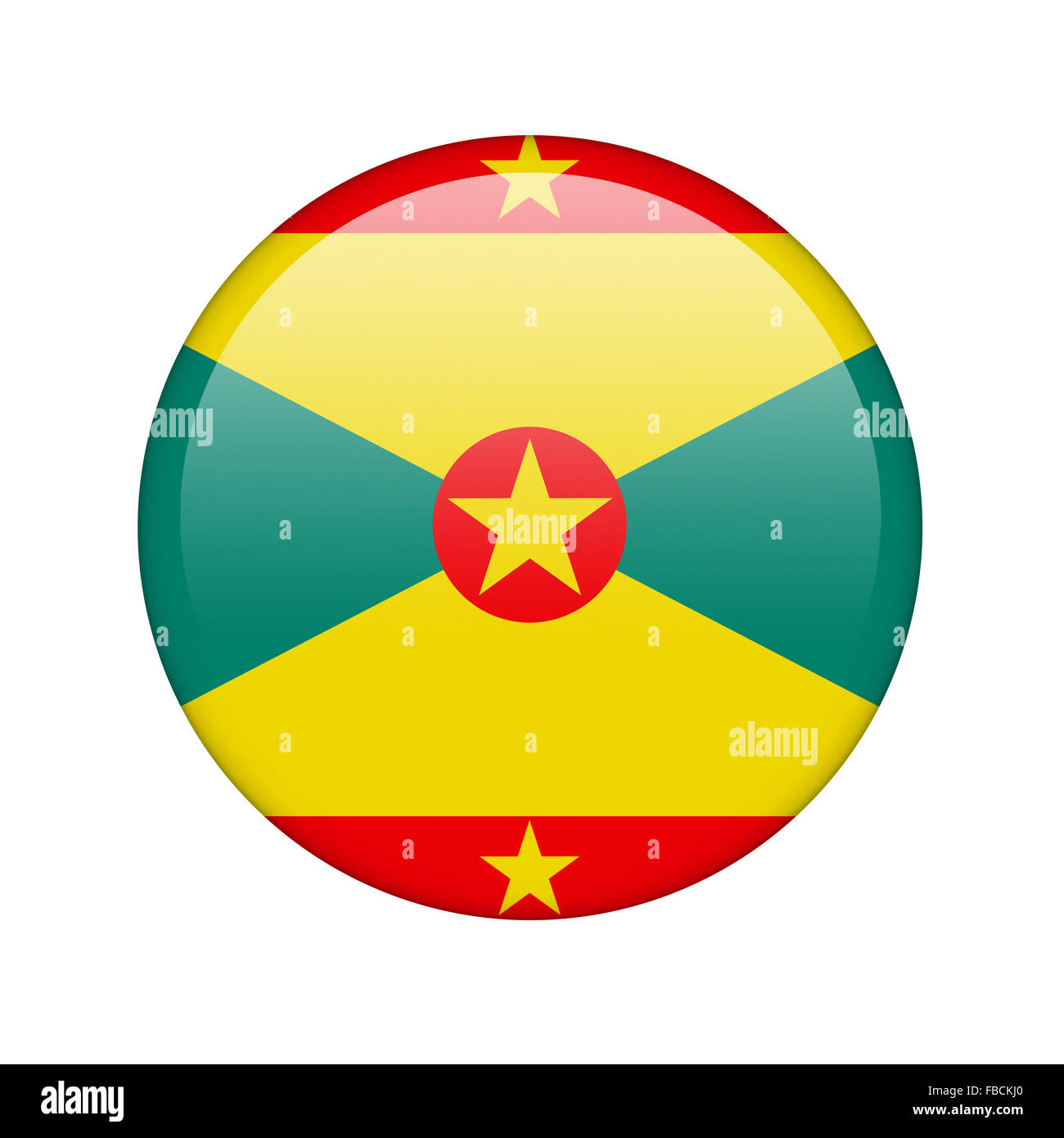 The Grenada flag Stock Photo - Alamy