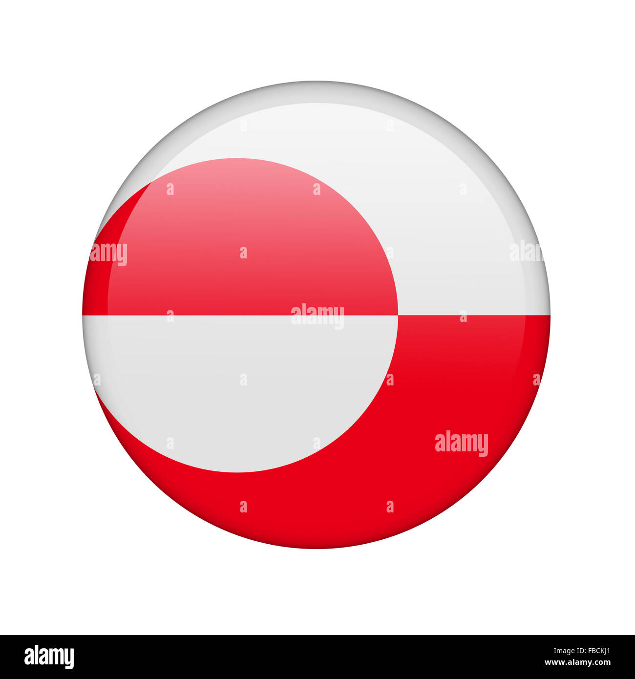 Greenland flag hi-res stock photography and images - Alamy