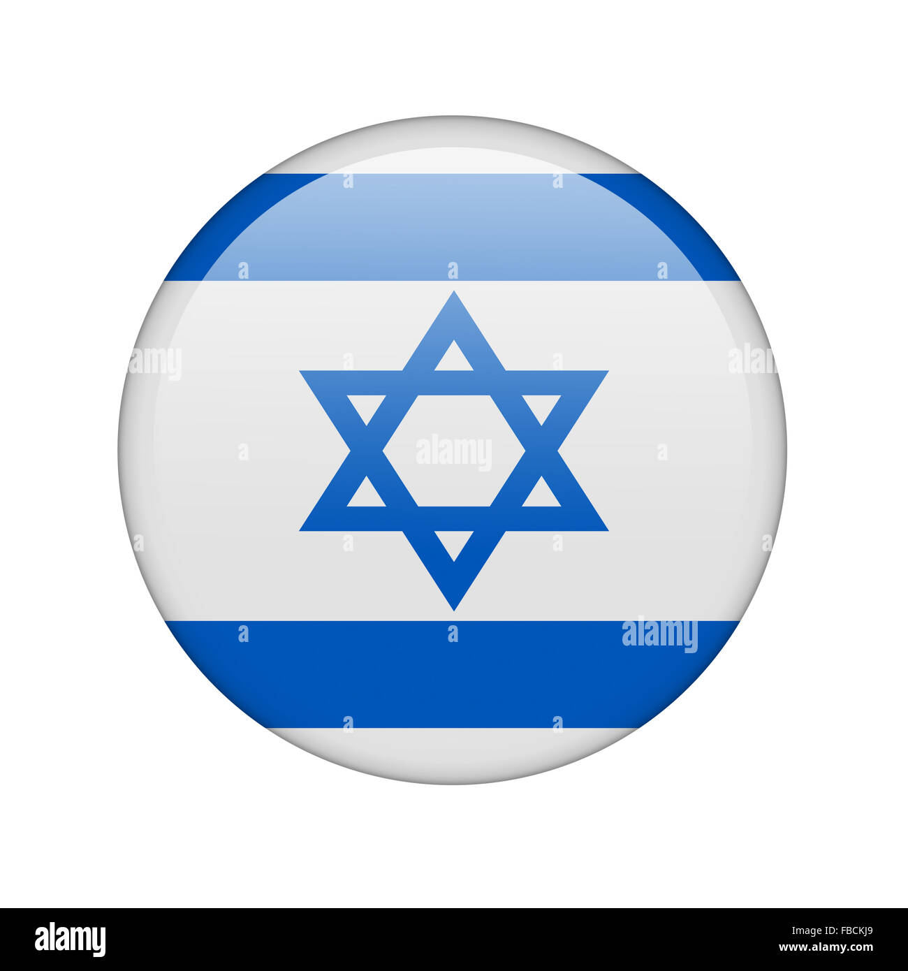 The Israeli flag Stock Photo - Alamy