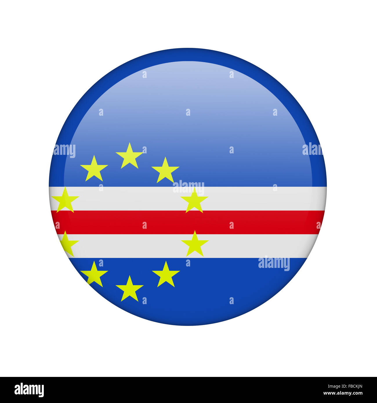 The Cape Verde flag Stock Photo - Alamy