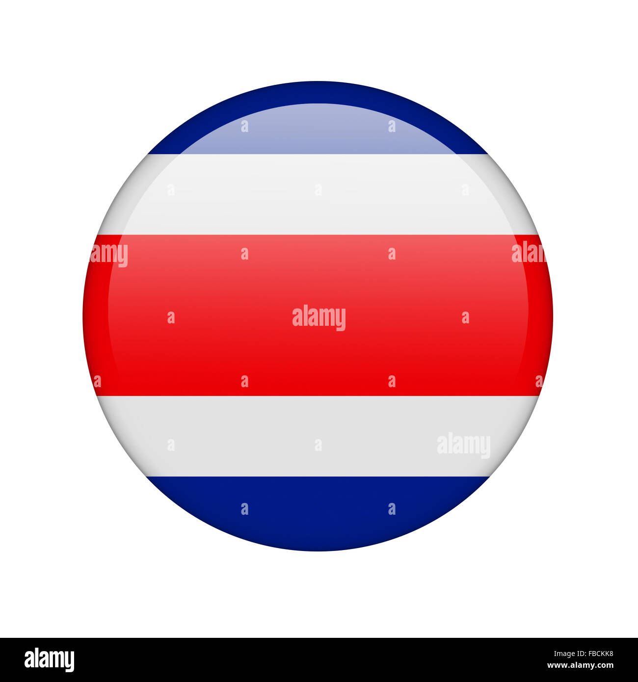 The Costa Rica flag Stock Photo - Alamy