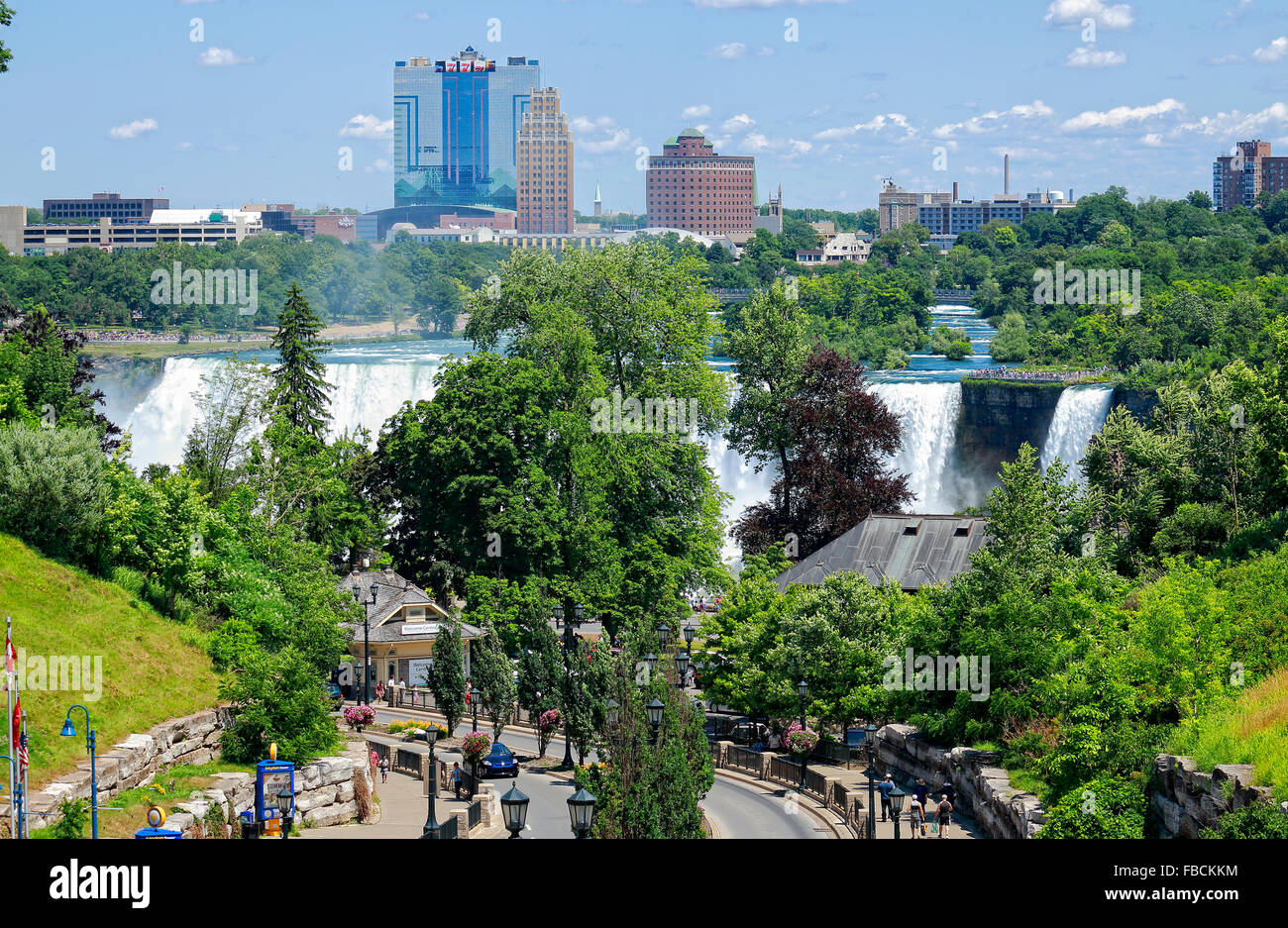 Niagara falls city hi-res stock photography and images - Alamy