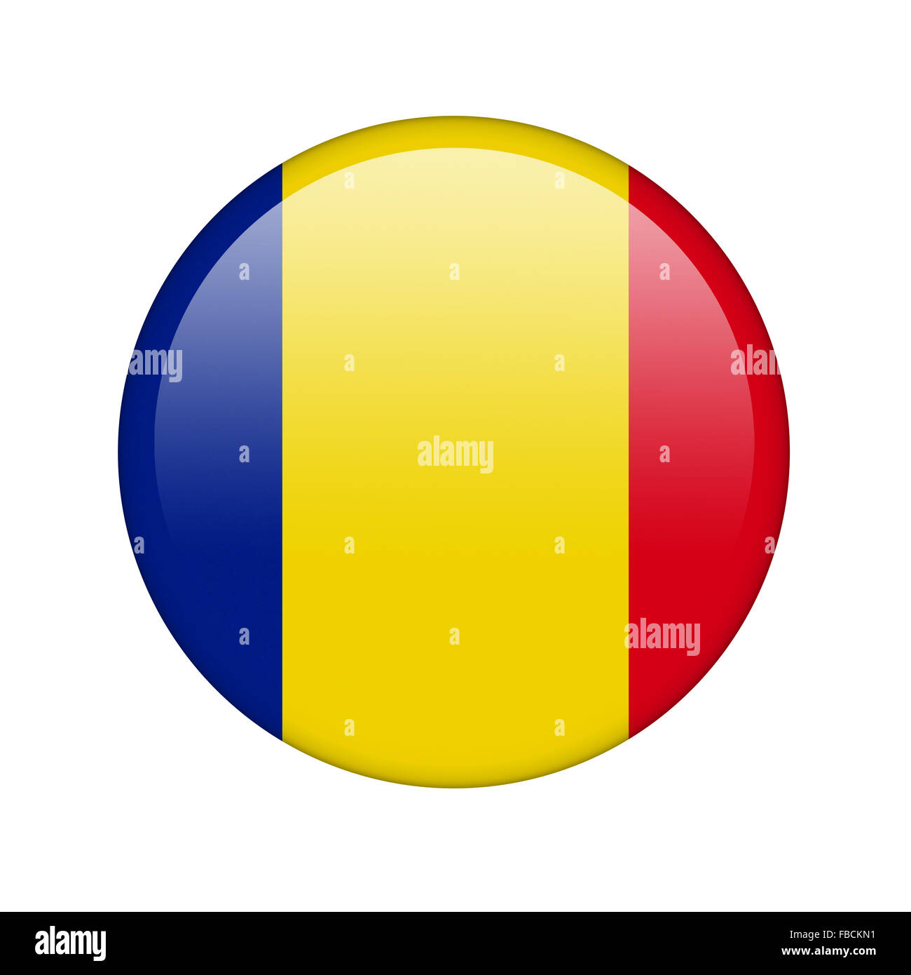 The Romania flag Stock Photo - Alamy
