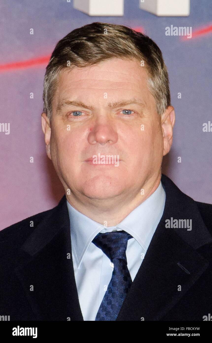 London, UK. 14th January, 2016. Ray Mears at arrivals for THE REVENANT ...
