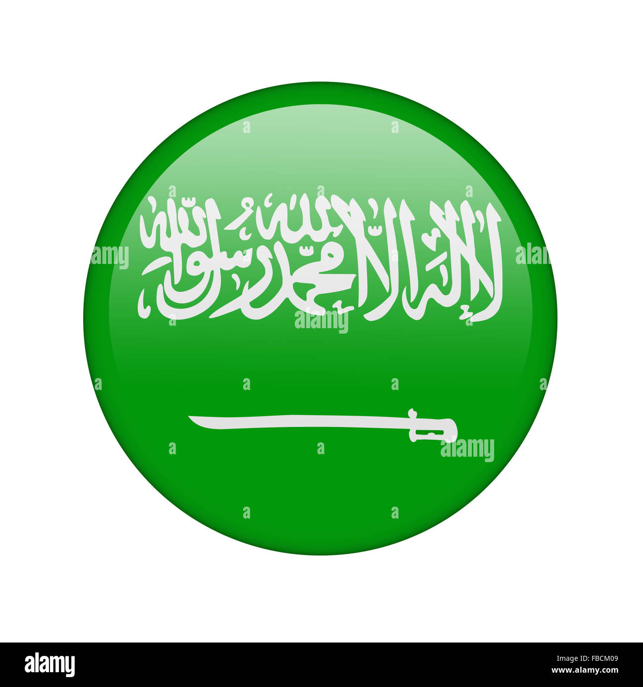 The Saudi Arabia flag Stock Photo - Alamy