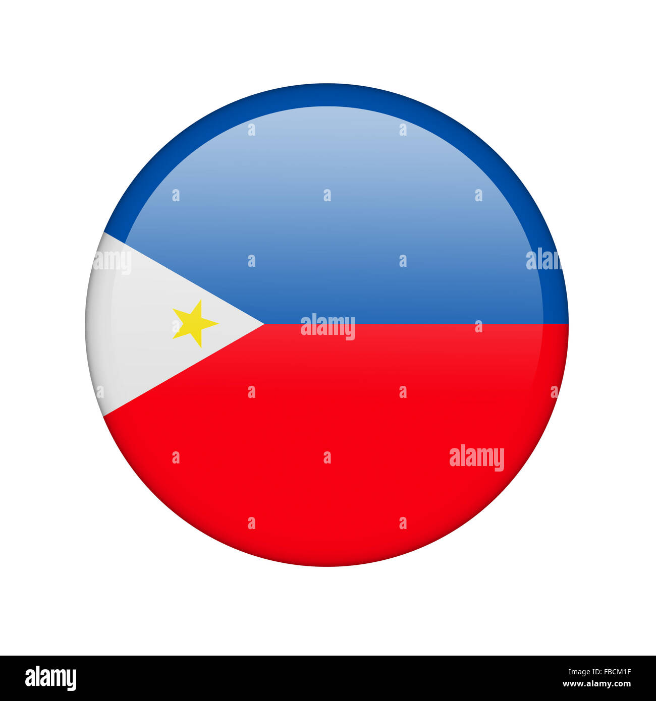 The Philippines flag Stock Photo - Alamy