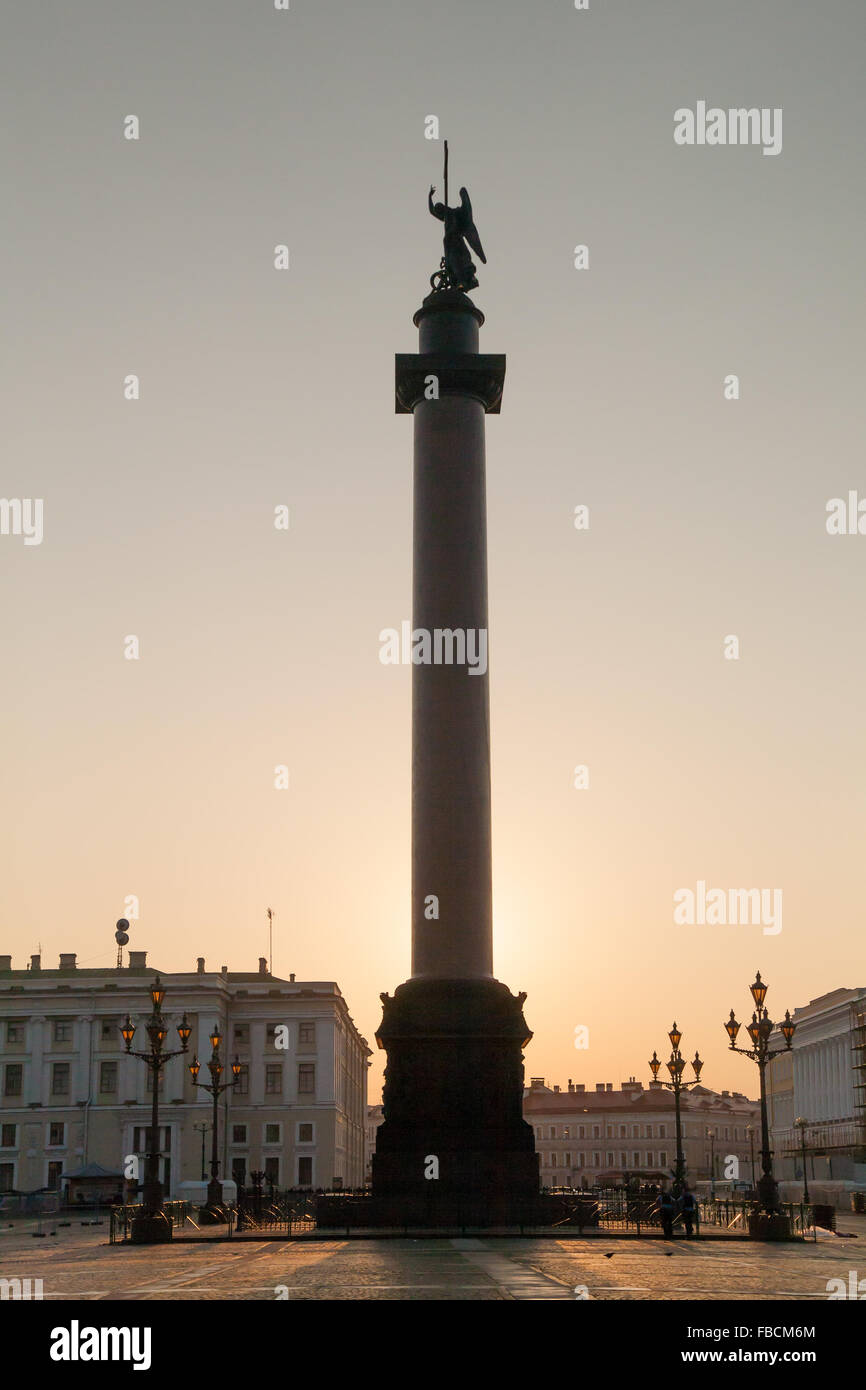 Morning at Palace Square Stock Photo - Alamy