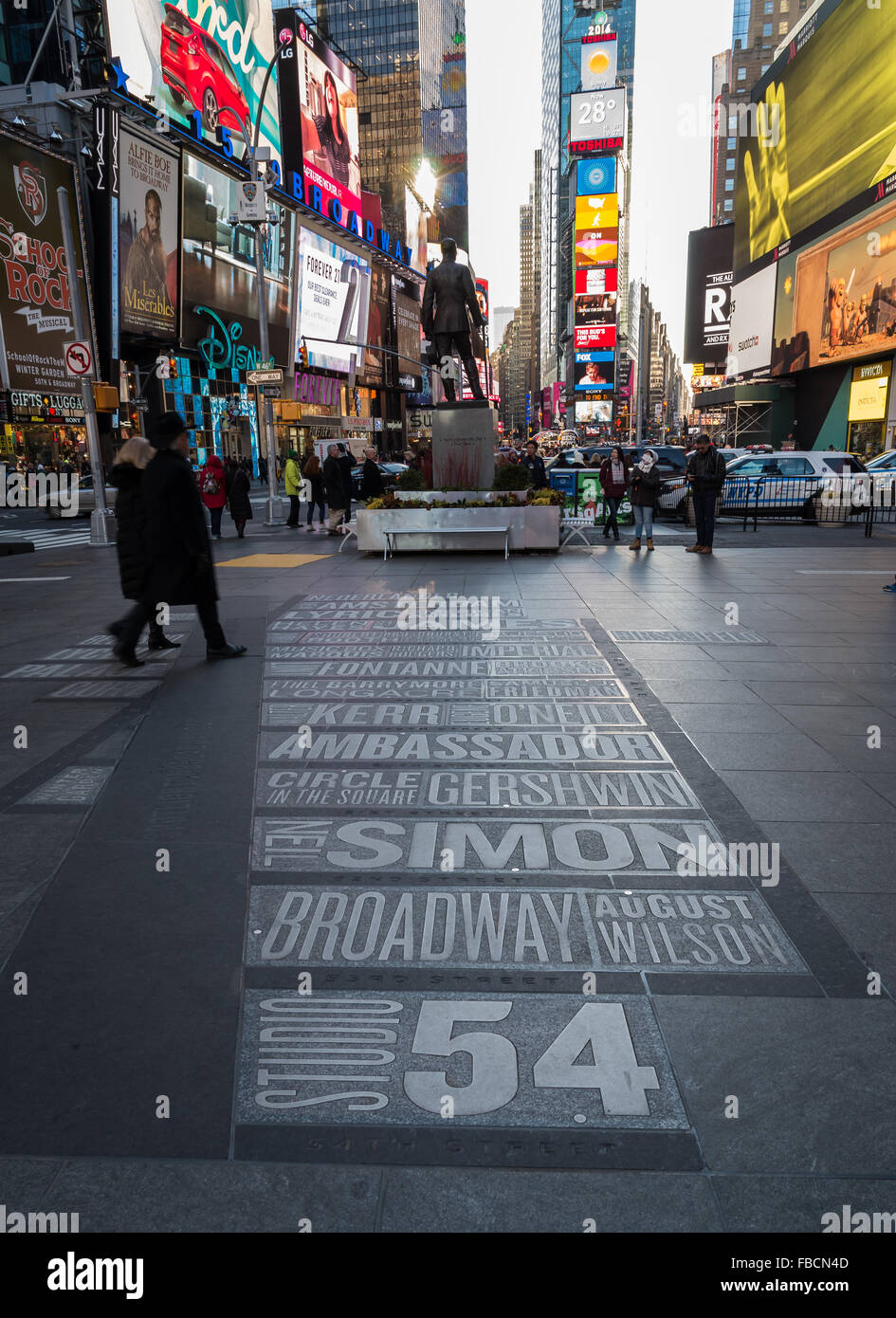 Time Square Map Duffy Island