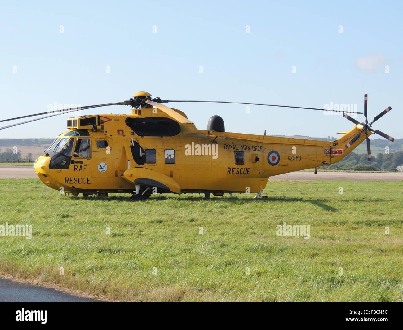 XZ588, a search and rescue Westland Sea KIng HAR3 of the Royal Air ...