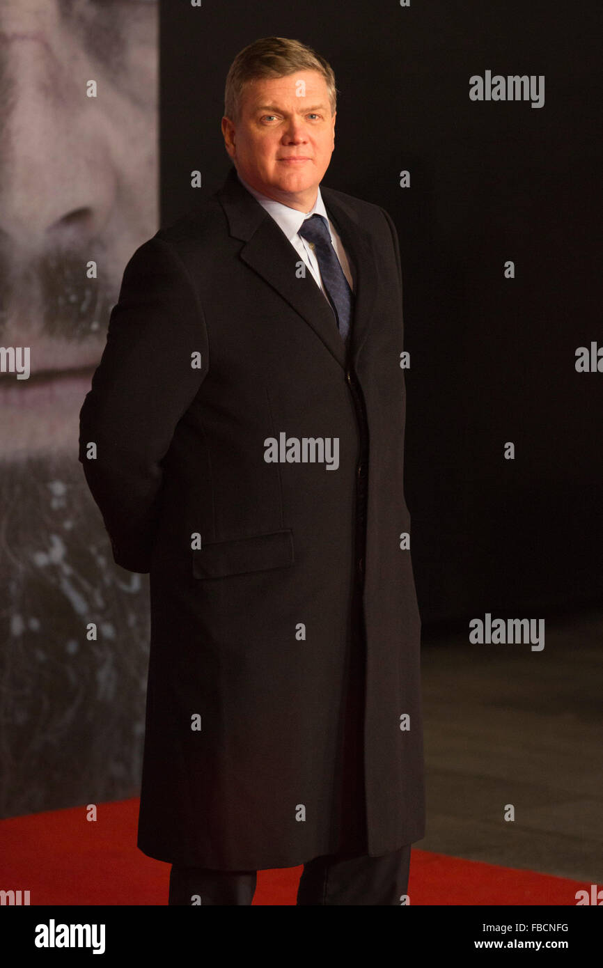 London, UK. 14 January 2016. Ray Mears attends UK Premiere of 'The ...
