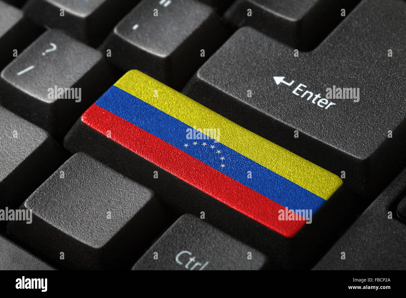The Venezuelan flag Stock Photo - Alamy