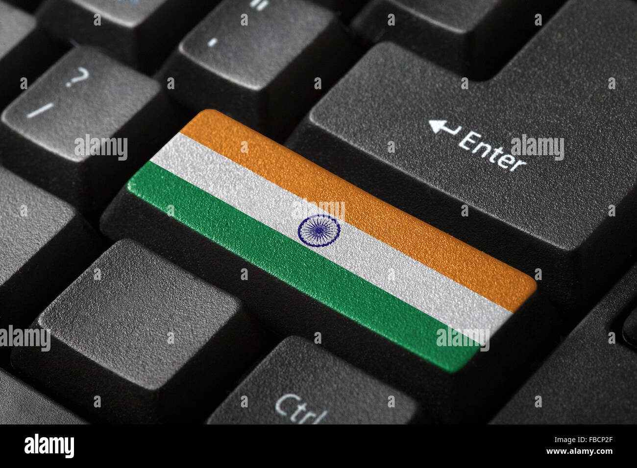 The Indian flag Stock Photo - Alamy