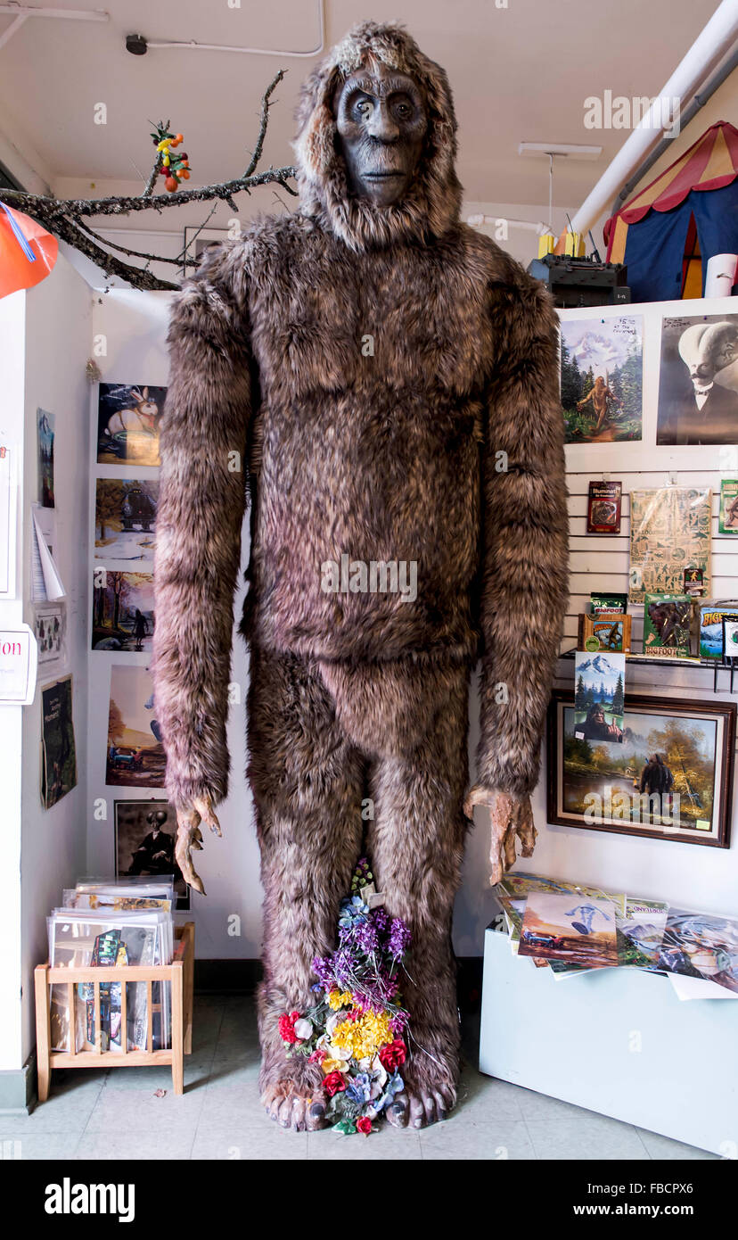 Portland, Oregon, USA. 14th Jan, 2016. A display at Freakybuttrue ...