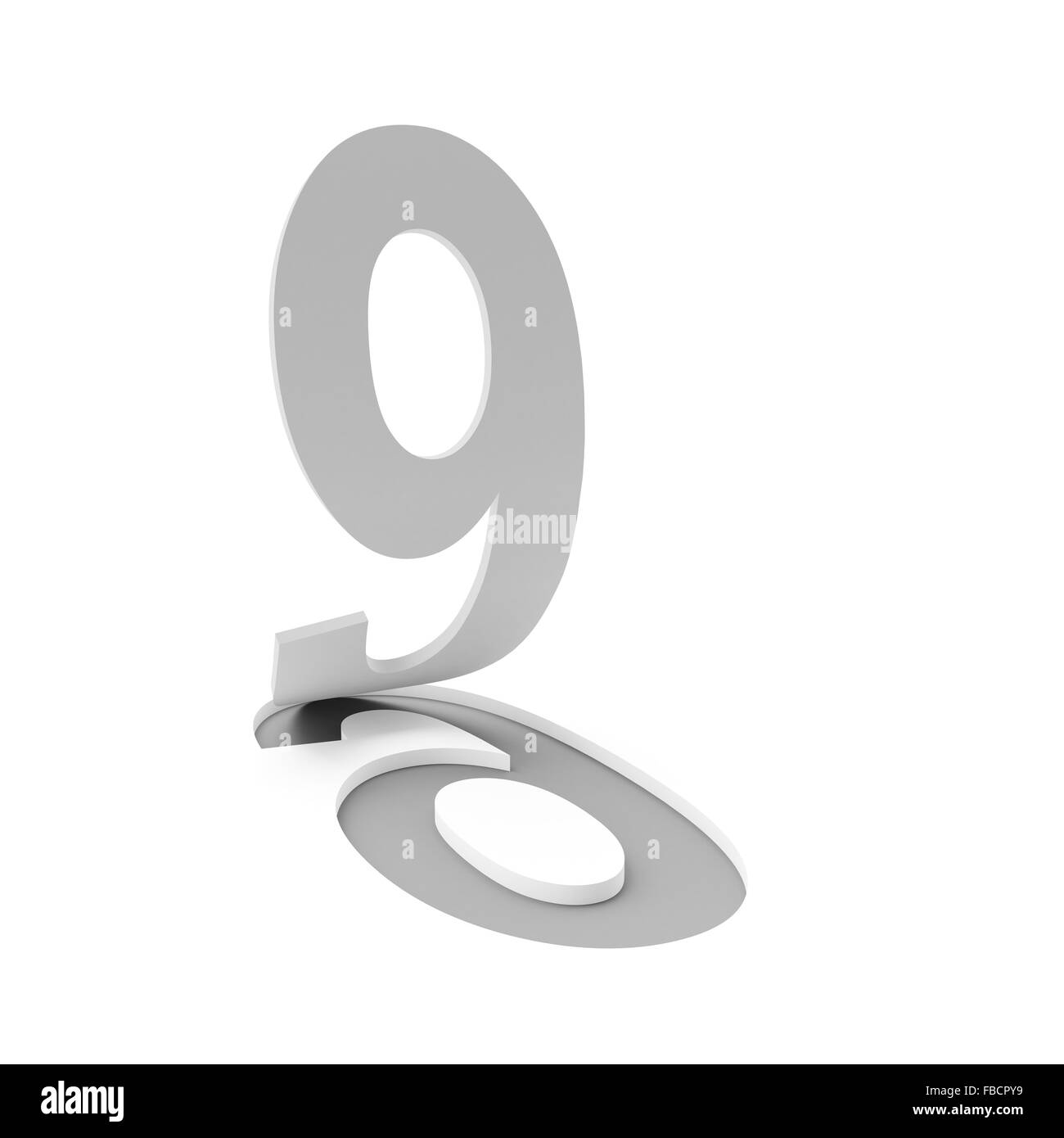 Cut out number 9 hi-res stock photography and images - Alamy