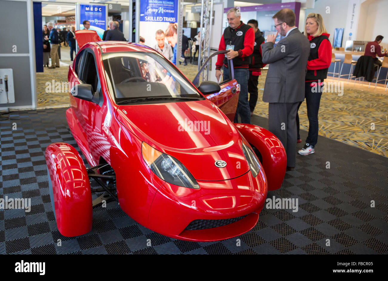 Detroit auto show elio small car hi-res stock photography and images ...