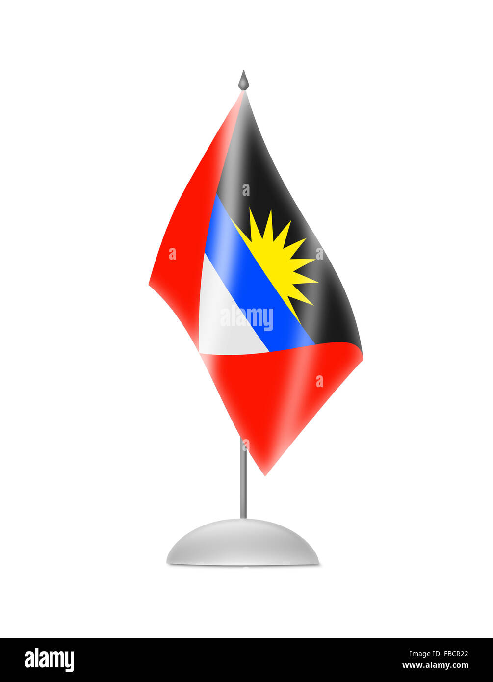 Barbuda government flag Cut Out Stock Images & Pictures - Alamy