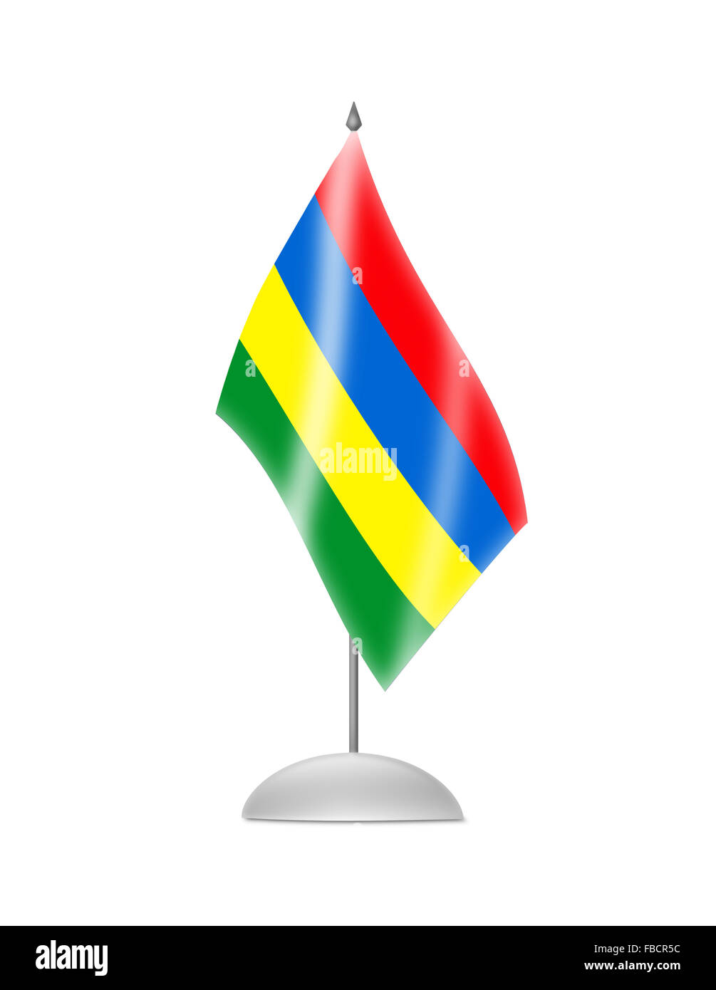 The Mauritius flag Stock Photo - Alamy