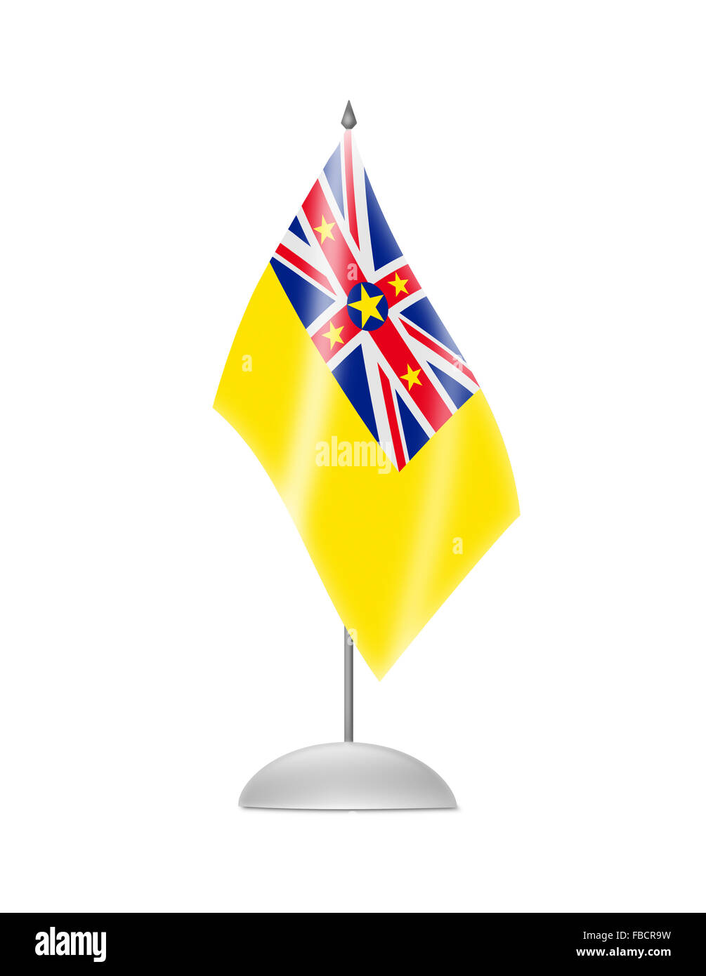 The Niuean flag Stock Photo - Alamy