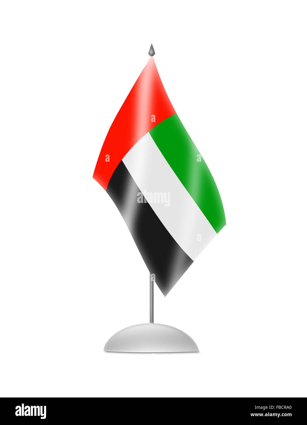 The UAE flag Stock Photo - Alamy