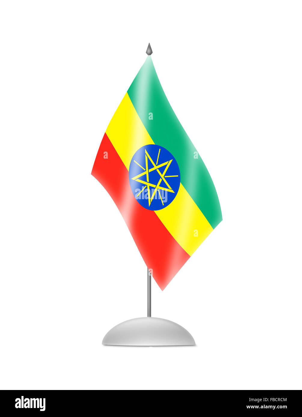 The Ethiopia flag Stock Photo - Alamy