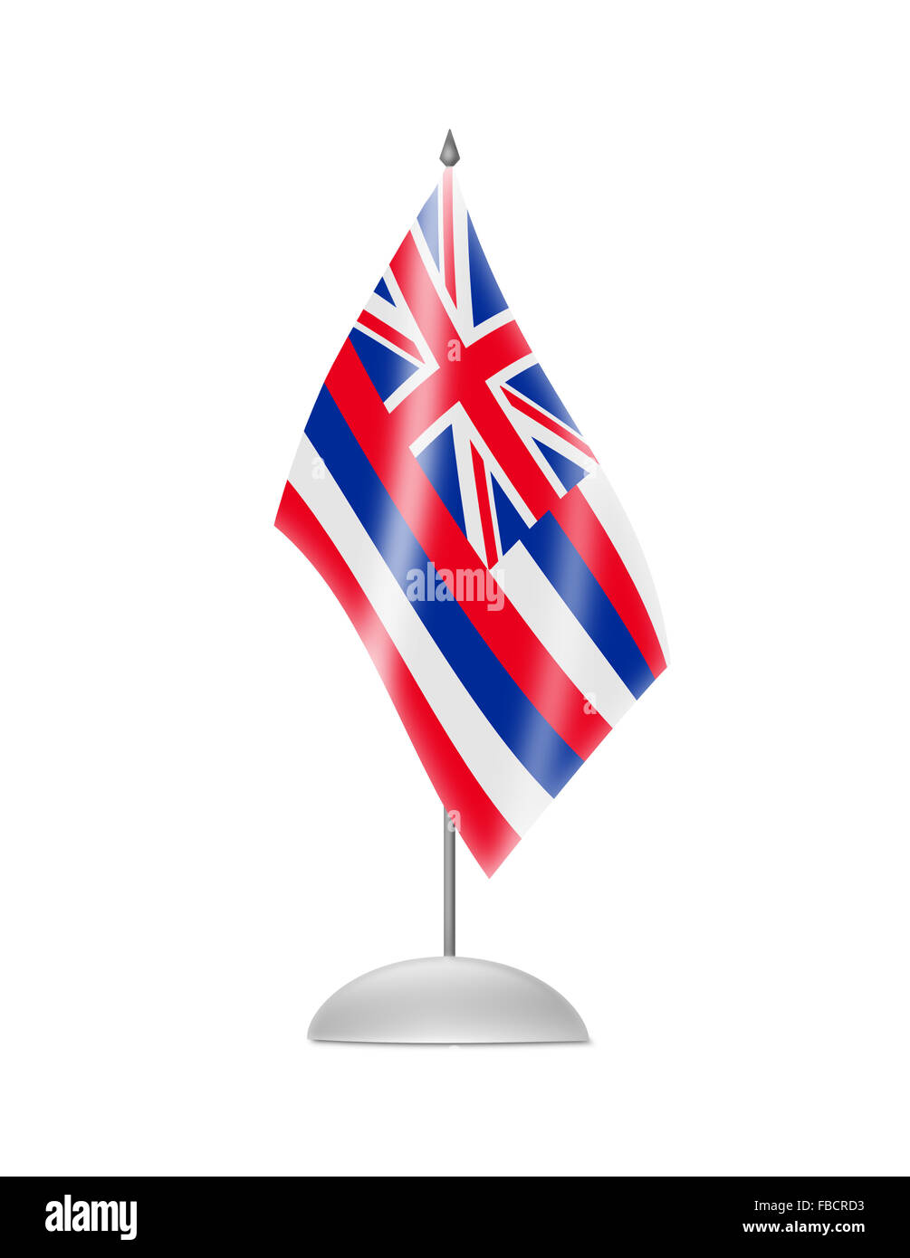 The Hawaii flag Stock Photo - Alamy