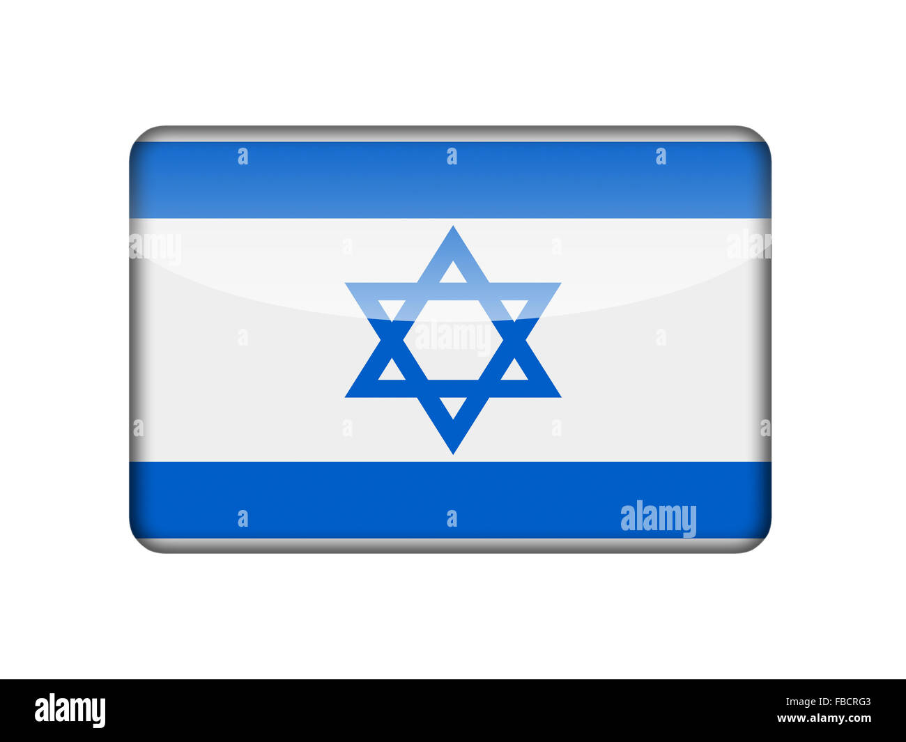 The Israeli flag Stock Photo - Alamy